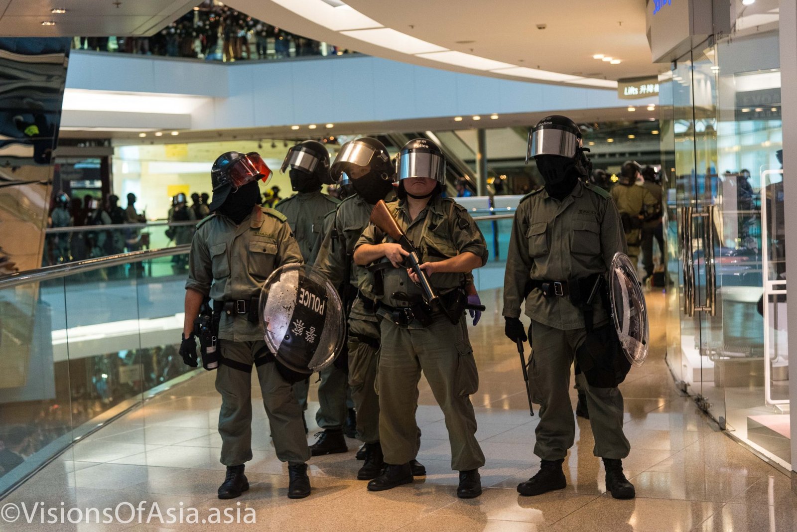 When the Mall Cops pepper a Festival Walk - Visions of Asia